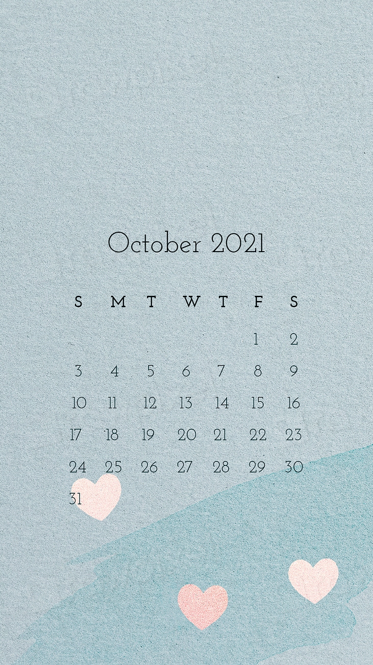Calendar 2021 October editable template | Premium PSD - rawpixel