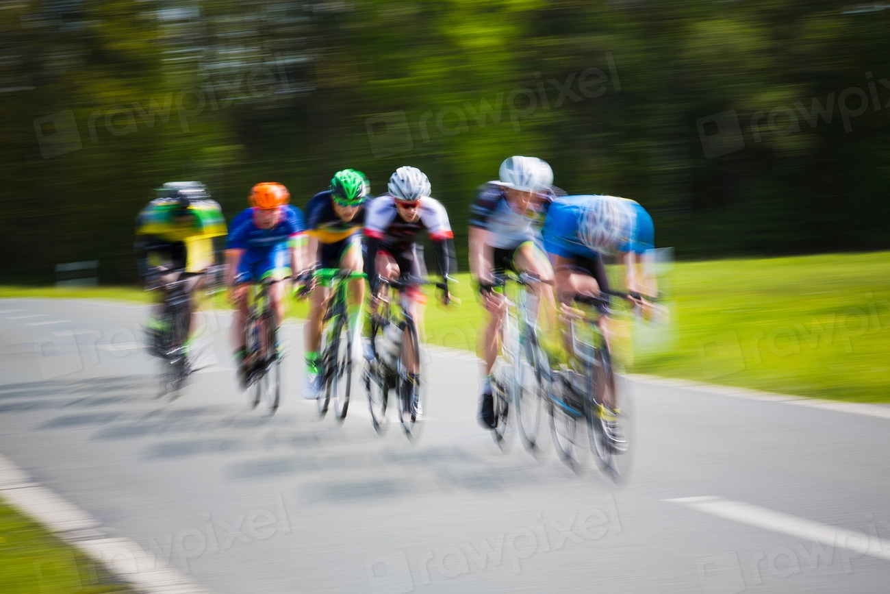 Bike racers in a race | Free Photo - rawpixel