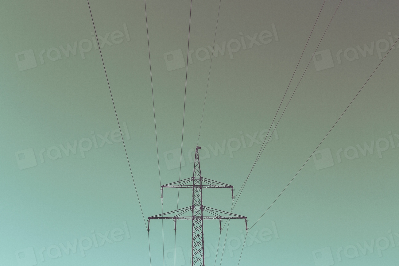 Electrical tower and lines | Free Photo - rawpixel