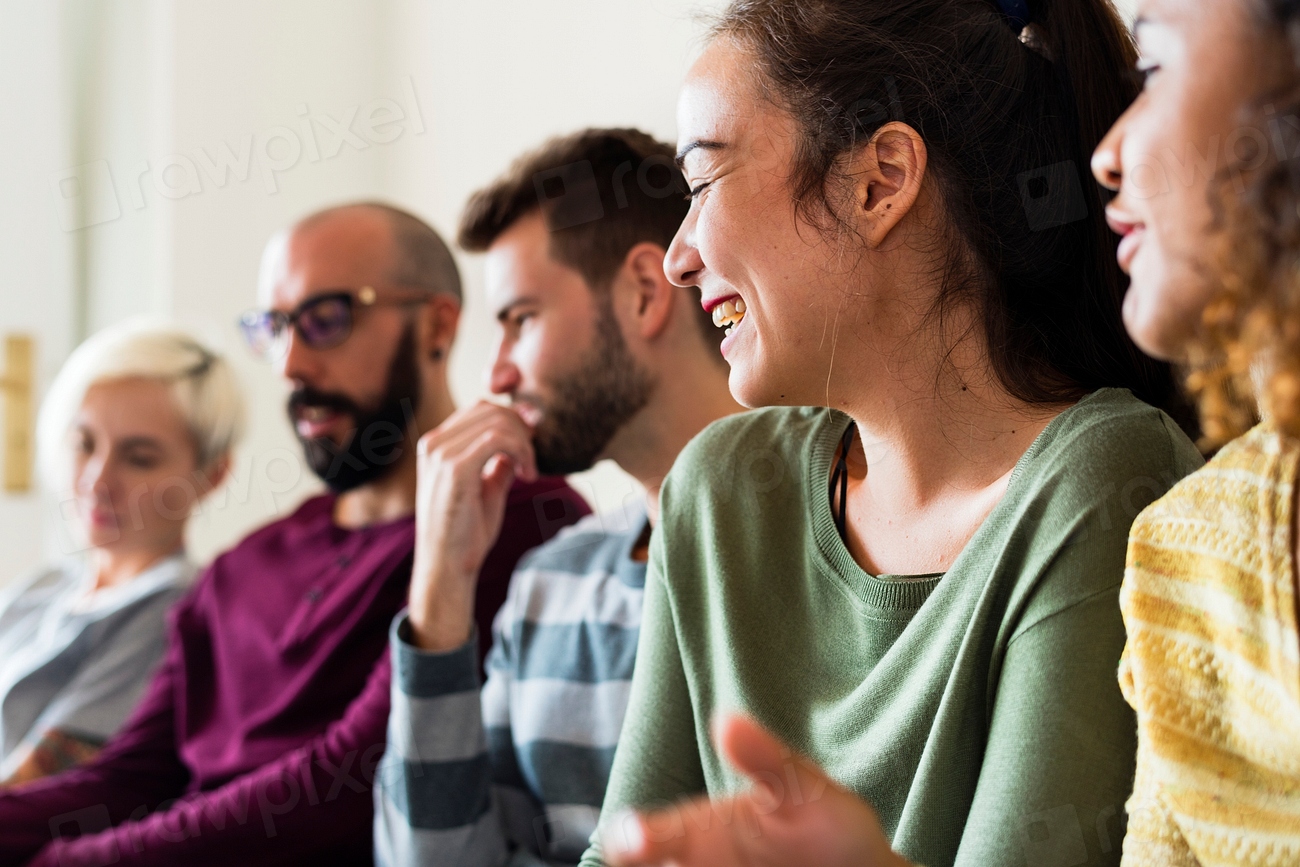 Group diverse people talking together | Premium Photo - rawpixel