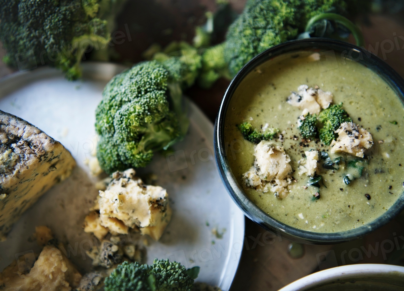 Broccoli soup food photography recipe | Premium Photo - rawpixel