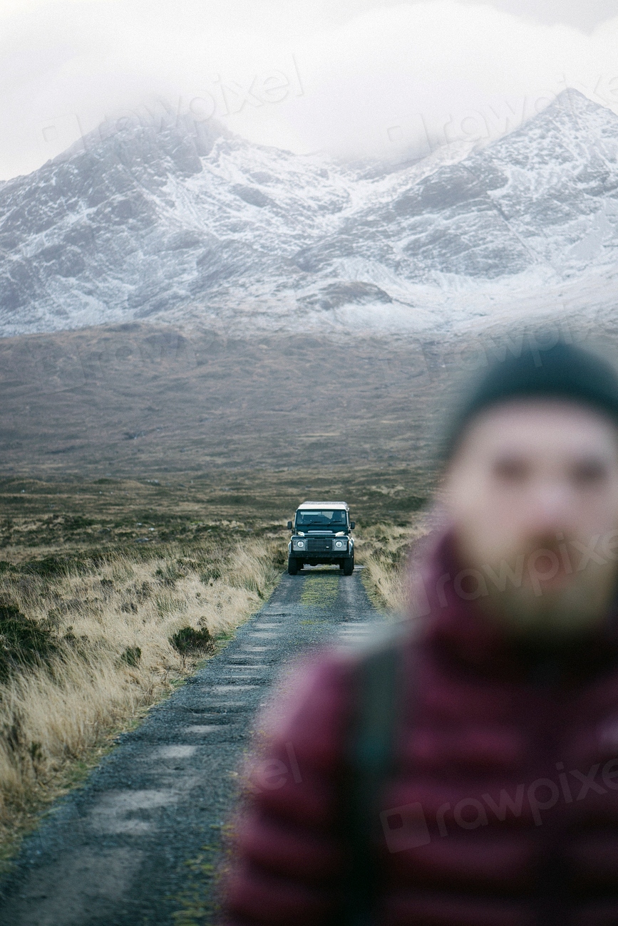 Man walking away from his | Premium Photo - rawpixel