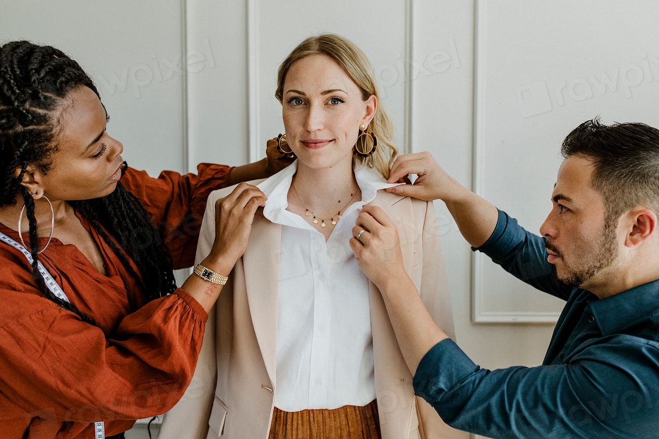 Model fitting cloth fashion designers | Premium Photo - rawpixel