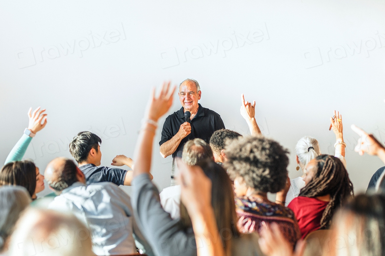 Diverse people in a seminar | Premium Photo - rawpixel