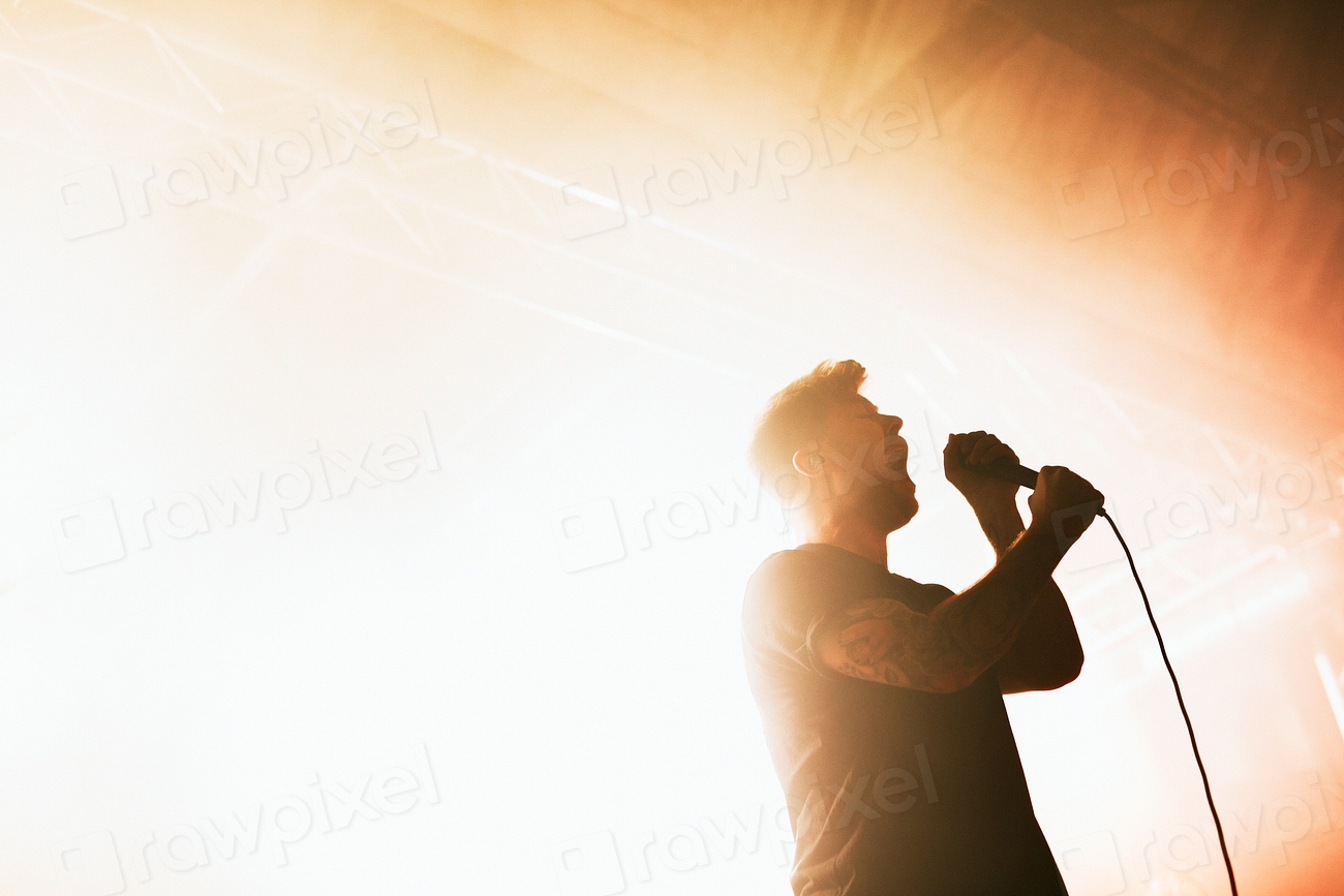 Singer performing stage live show | Premium Photo - rawpixel