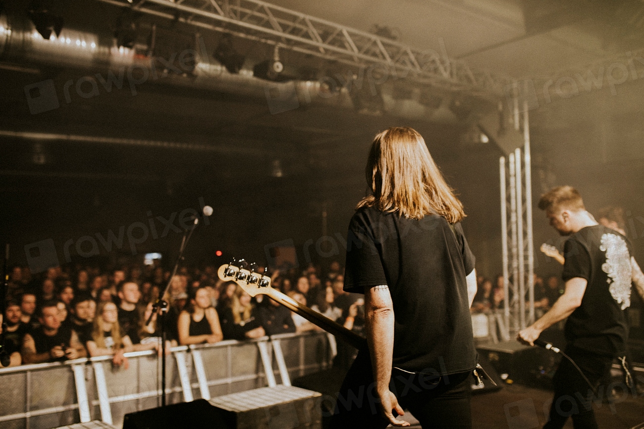 Band playing a live show | Premium Photo - rawpixel