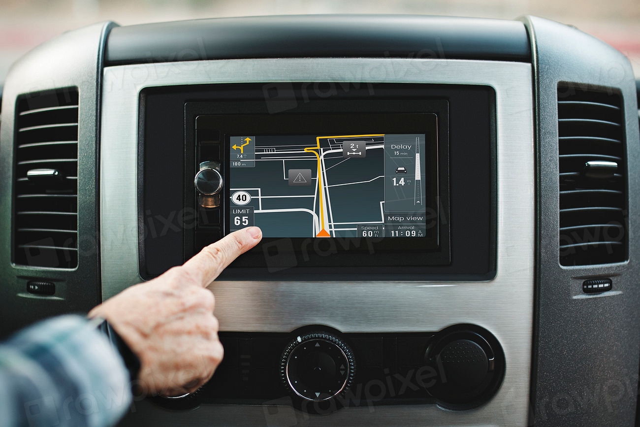 Car stereo screen mockup psd | Premium PSD Mockup - rawpixel