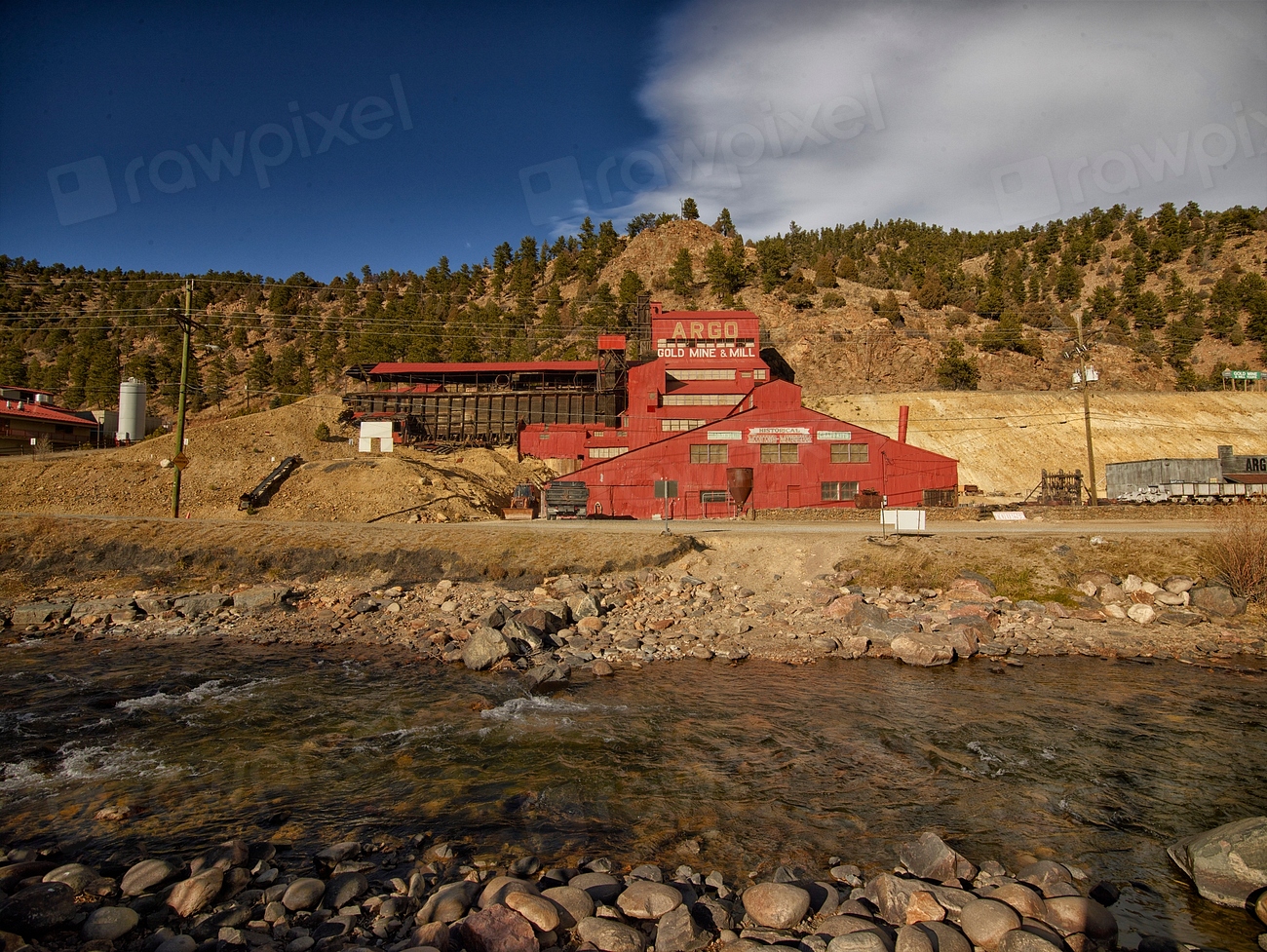 Argo Gold Mine Mill, former | Free Photo - rawpixel