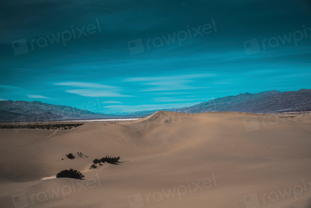 View of a beautiful desert | Free Photo - rawpixel