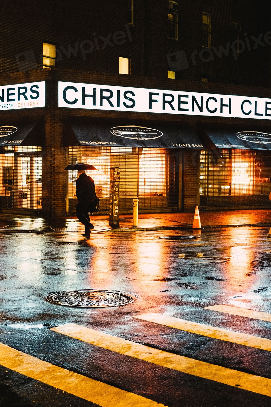 Chris French Cleaners, New York, | Free Photo - rawpixel