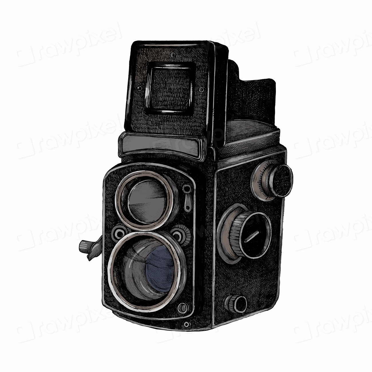 Hand drawn sketch camera | Premium Vector Illustration - rawpixel