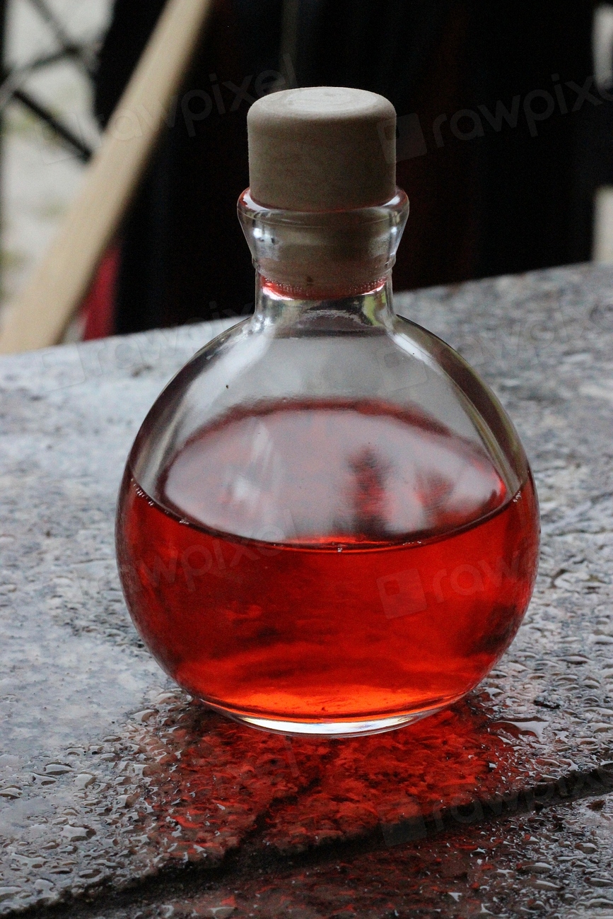Red potion. Free public domain | Free Photo - rawpixel