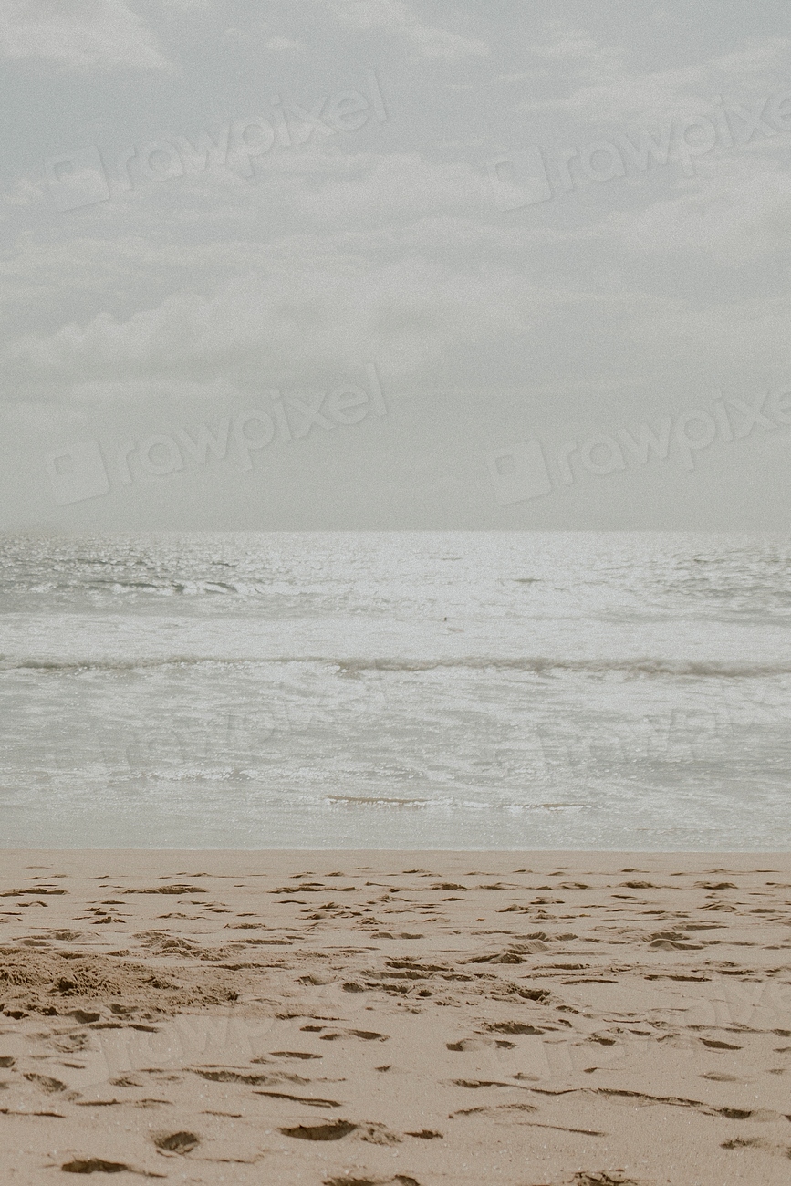 Beach shore background landscape no | Premium Photo - rawpixel