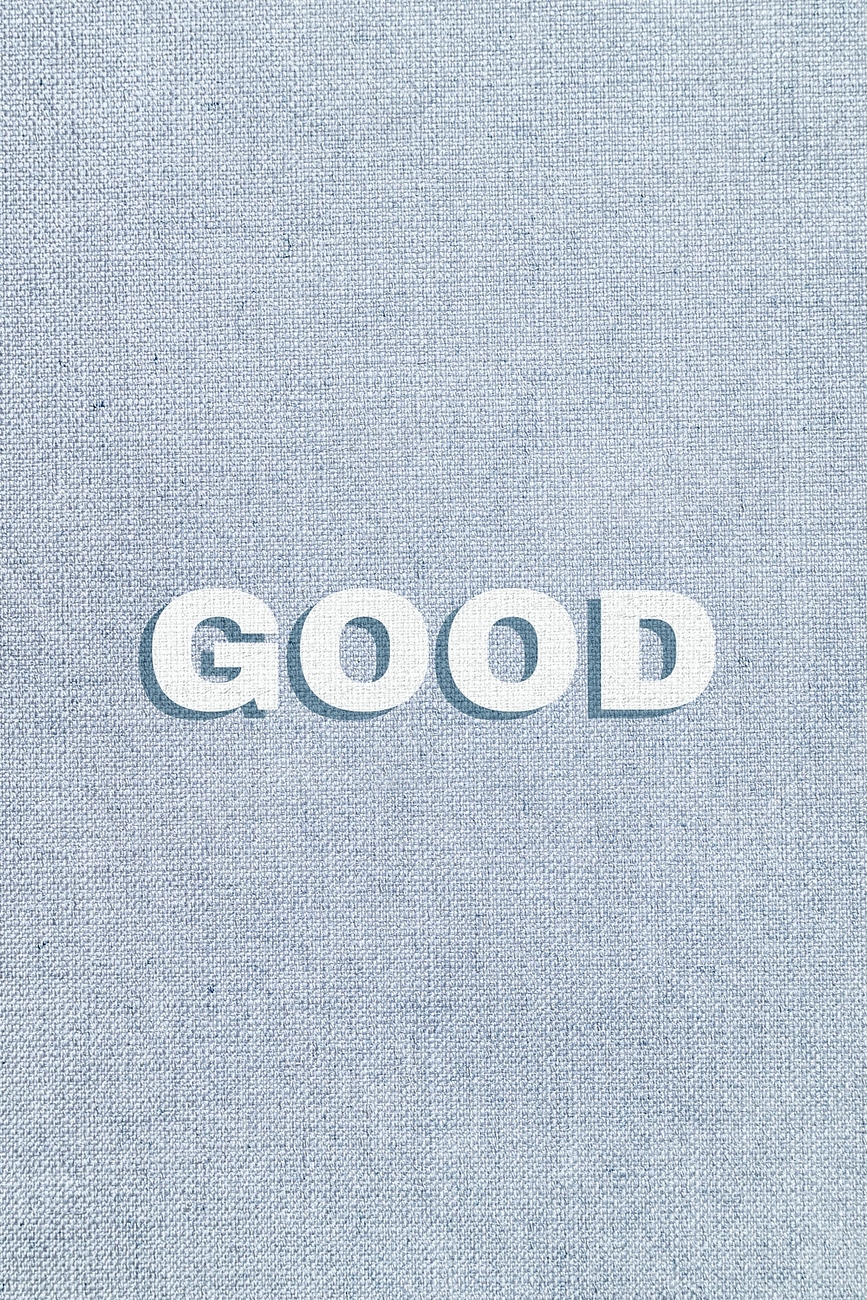 Good word textured font typography | Free Photo - rawpixel