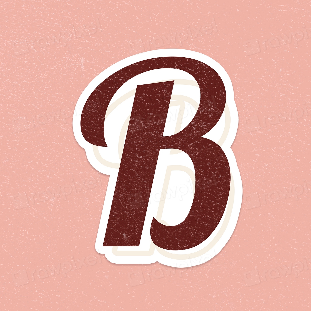 Letter B font printable z | Premium PSD - rawpixel