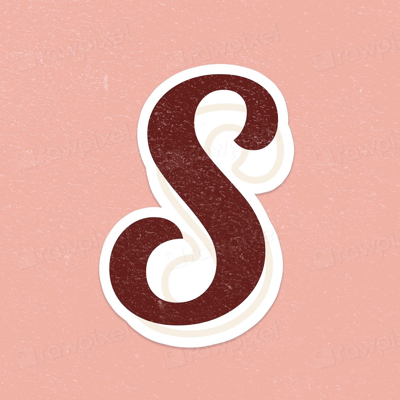 Letter S font printable z | Premium PSD - rawpixel