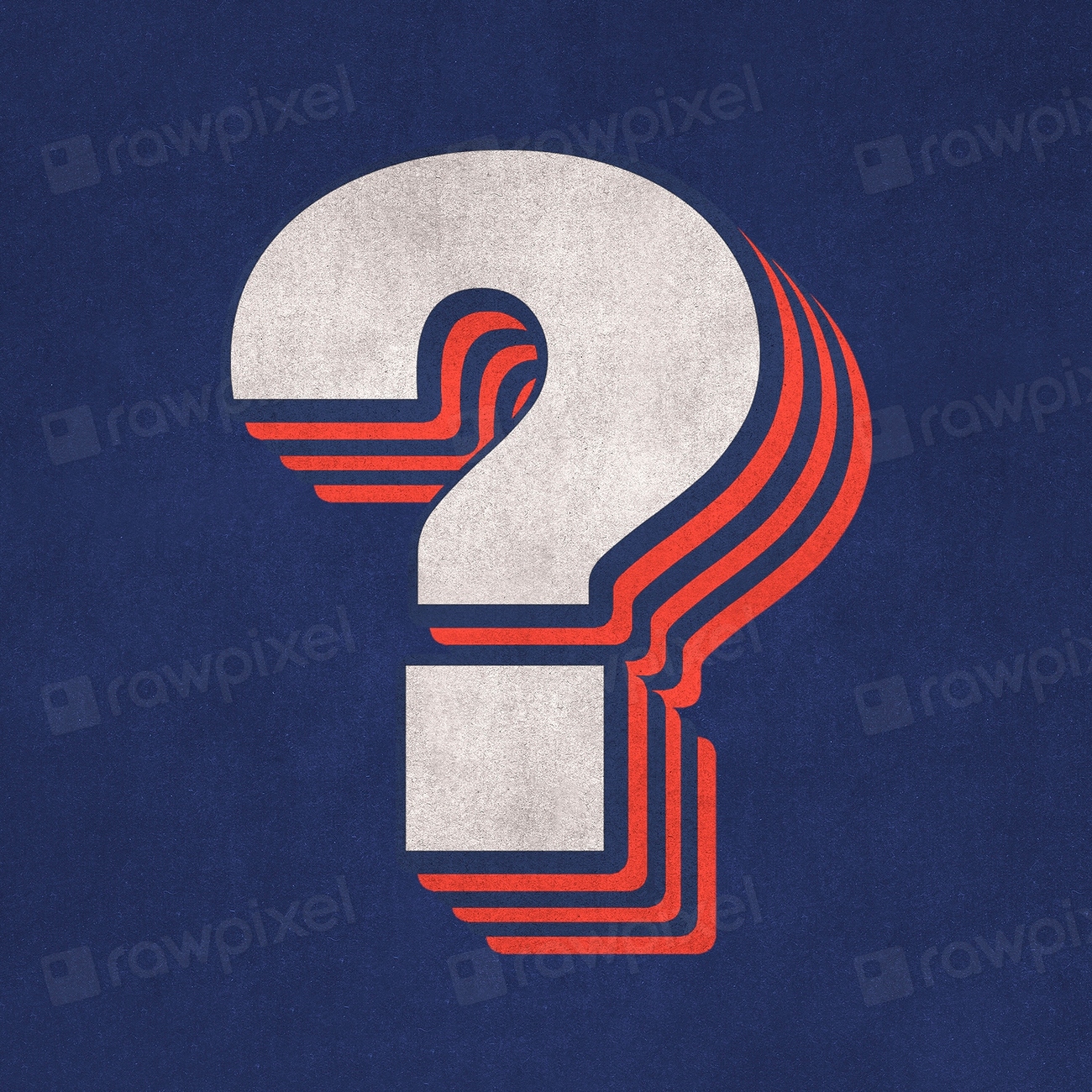 Question mark symbol layered text | Premium PSD - rawpixel