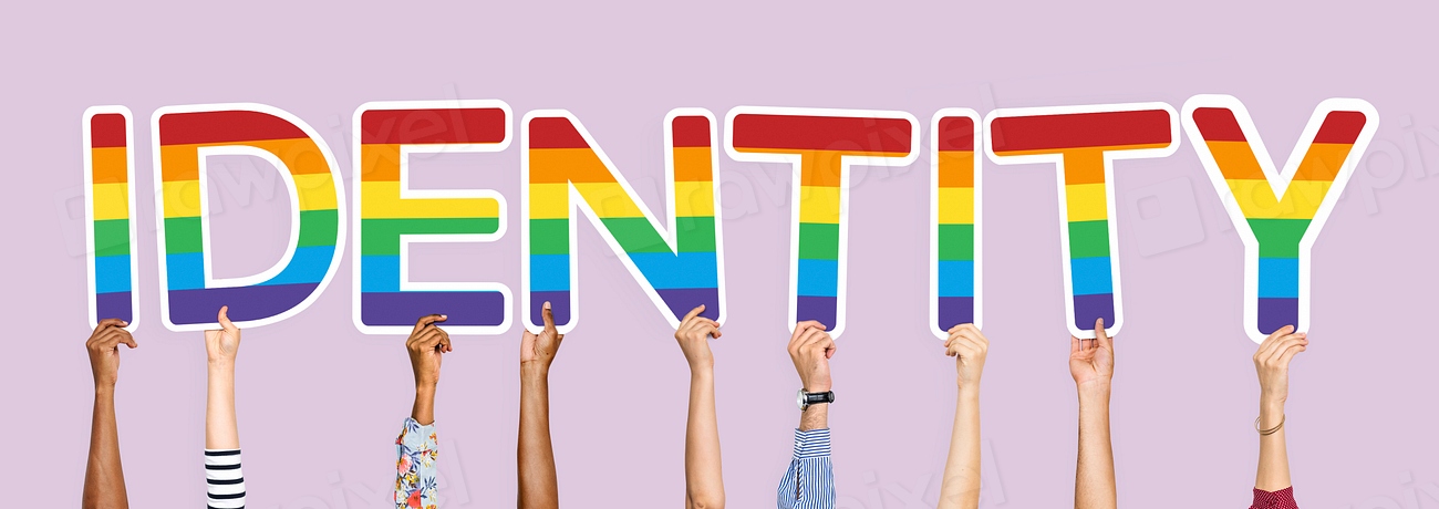 Hands holding the word Identity | Premium PSD - rawpixel