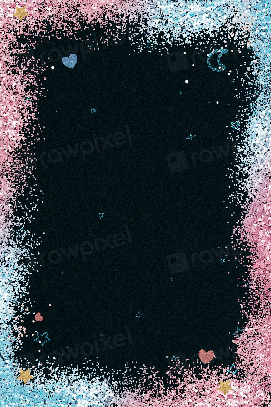 Sparkly frame psd glitter gradient | Premium PSD - rawpixel
