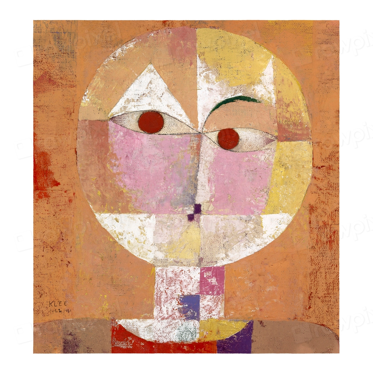 Paul Klee poster, printable Senecio | Free Photo - rawpixel