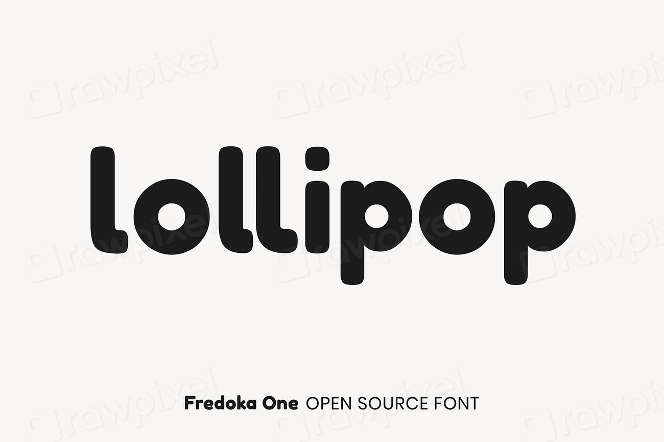 Fredoka One Open Source Font | Free Font Add-on - rawpixel