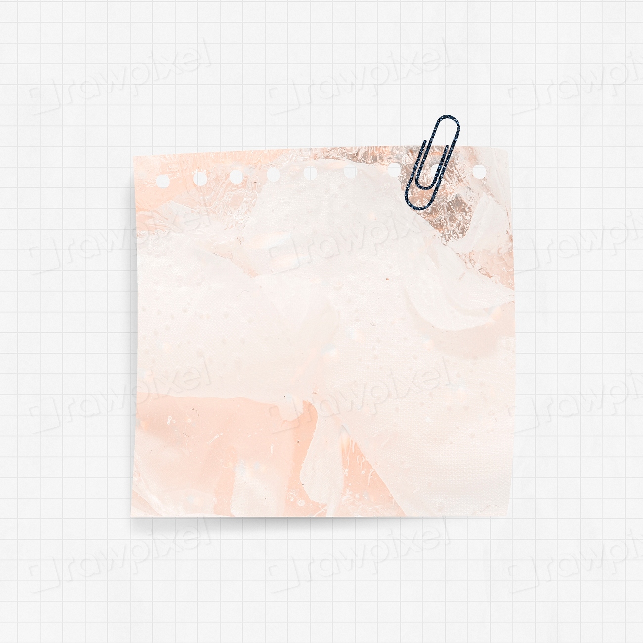 Note paper psd orange watercolor | Premium PSD - rawpixel