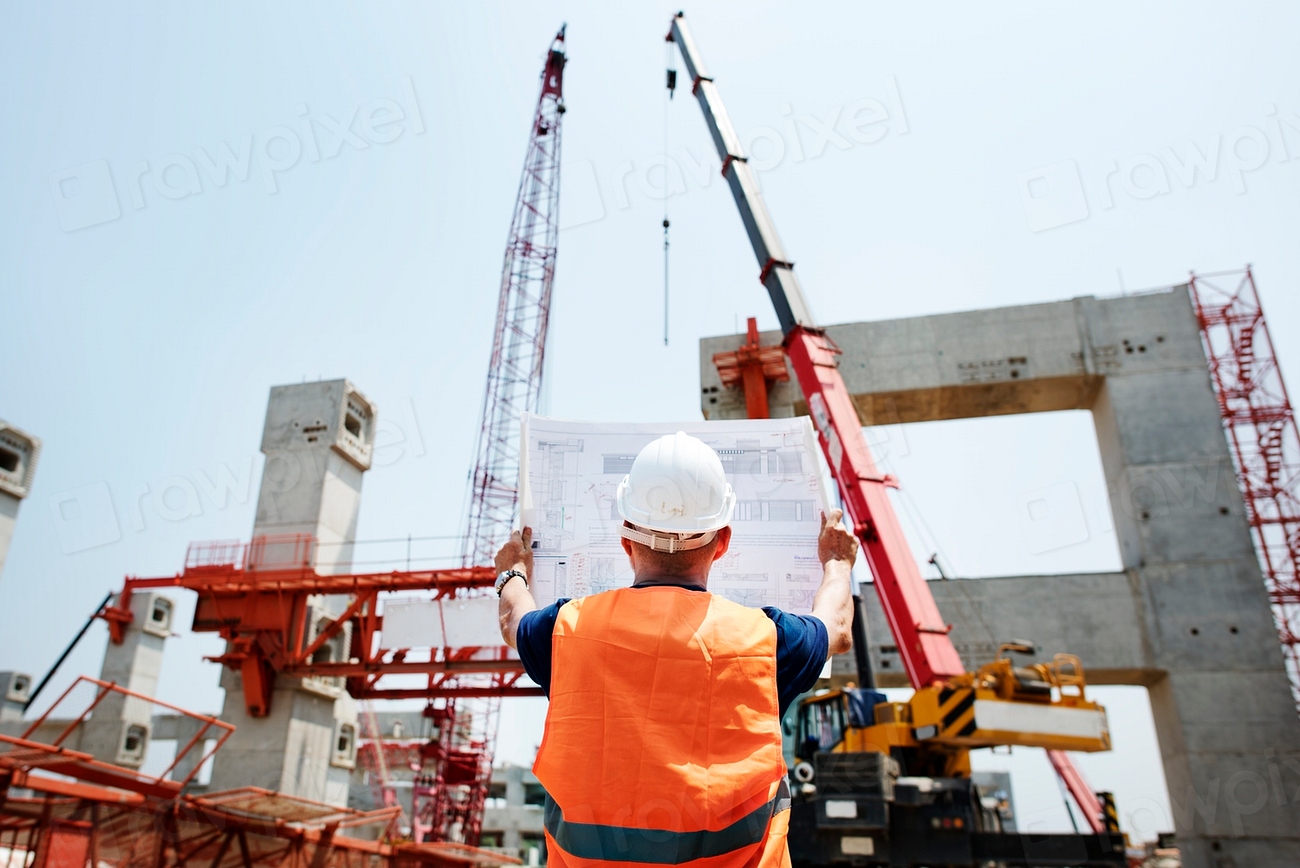 Site engineer construction site | Premium Photo - rawpixel