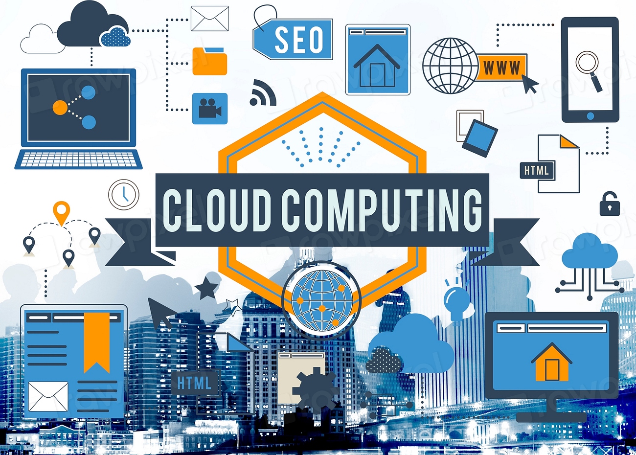 Cloud Computing Connection Networking Concept | Free Photo - rawpixel