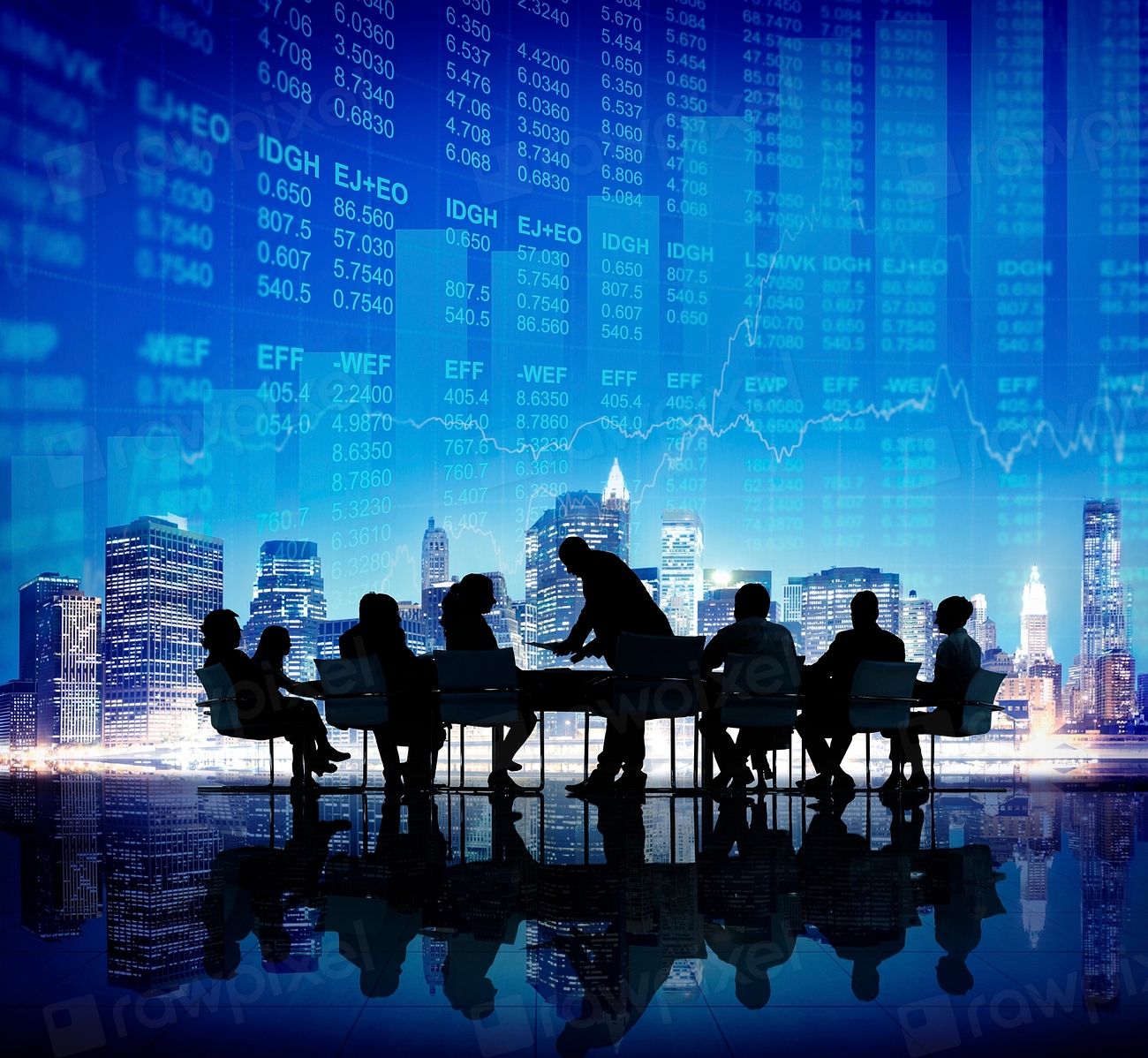 Stock Exchange Business People Conference | Free Photo - rawpixel