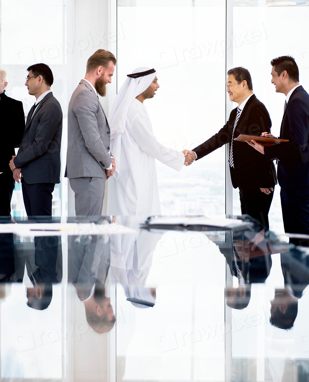 Middle eastern business man having | Premium Photo - rawpixel