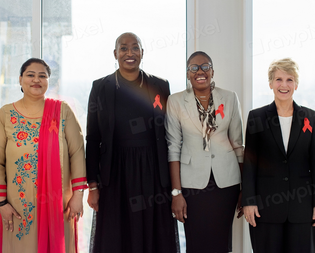 Diverse Women Together Partnership Ribbon | Photo - rawpixel