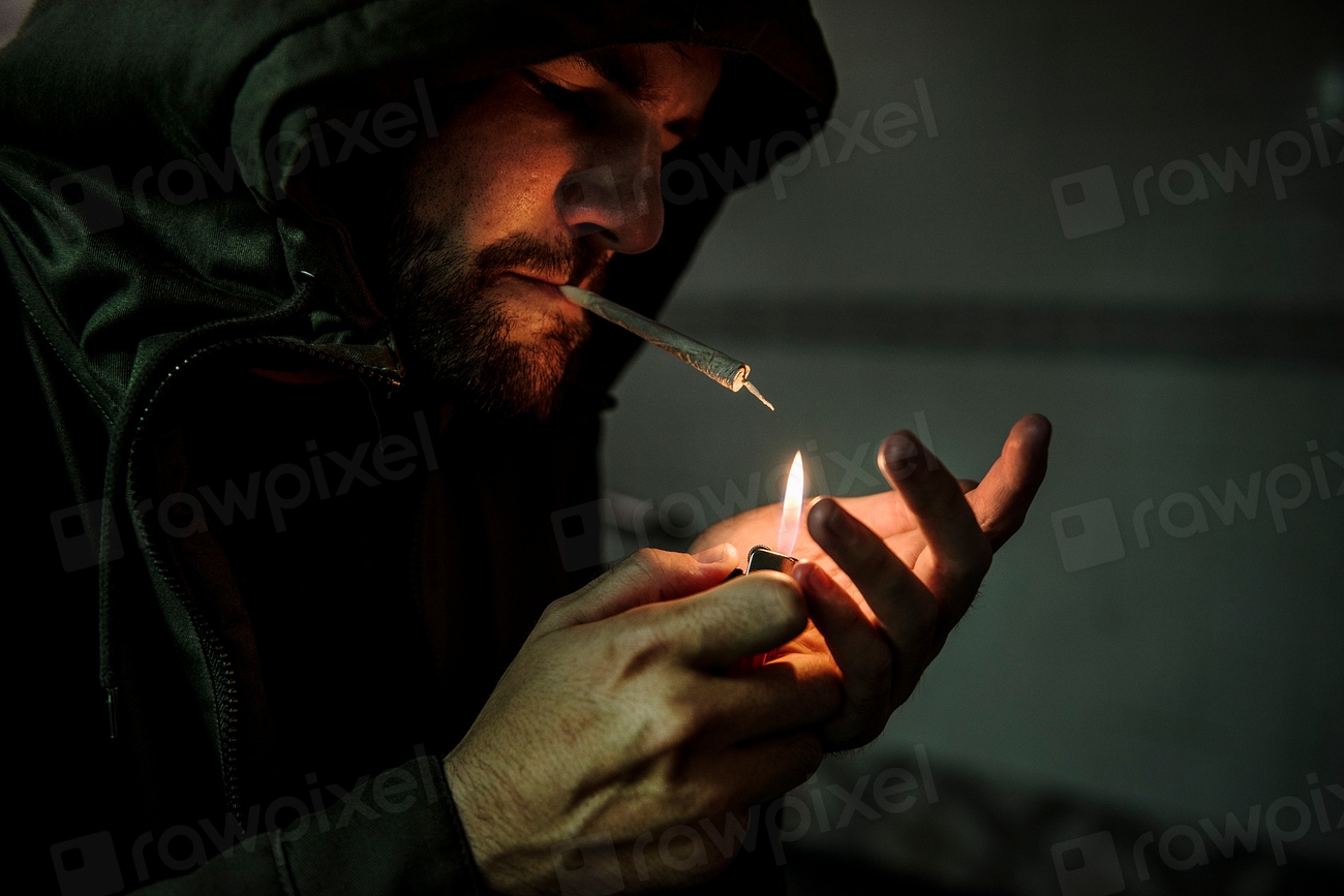 Homeless Man Smoking Cigarette Addiction | Premium Photo - rawpixel