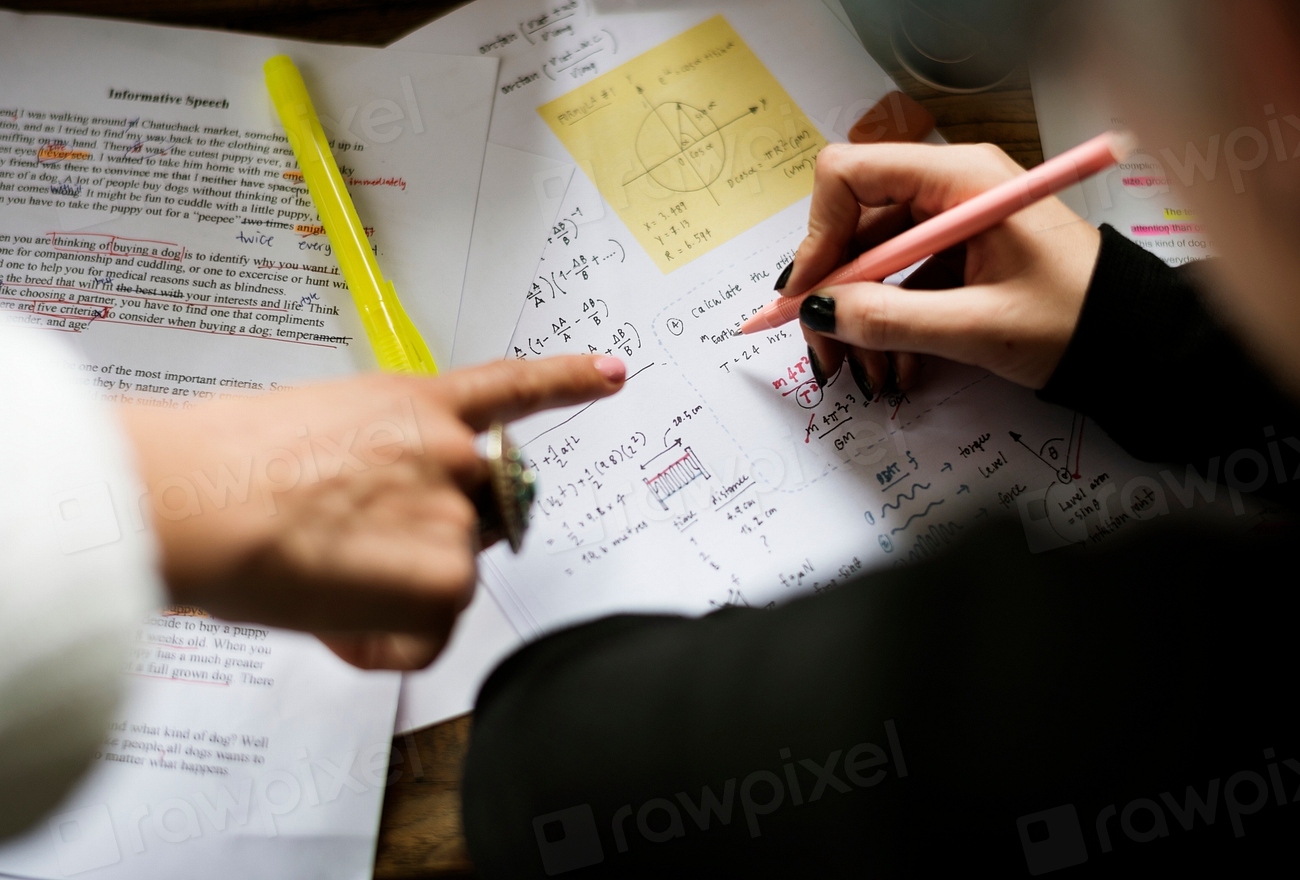 Hand Writing Working Physics Assignment | Premium Photo - rawpixel