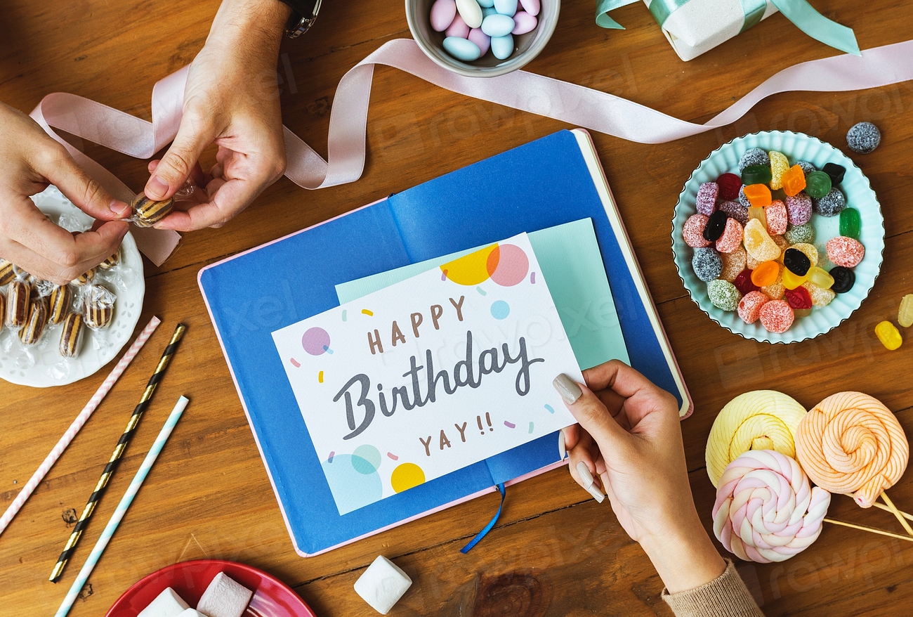 Hand Holding Birthday Wish Card | Premium Photo - rawpixel