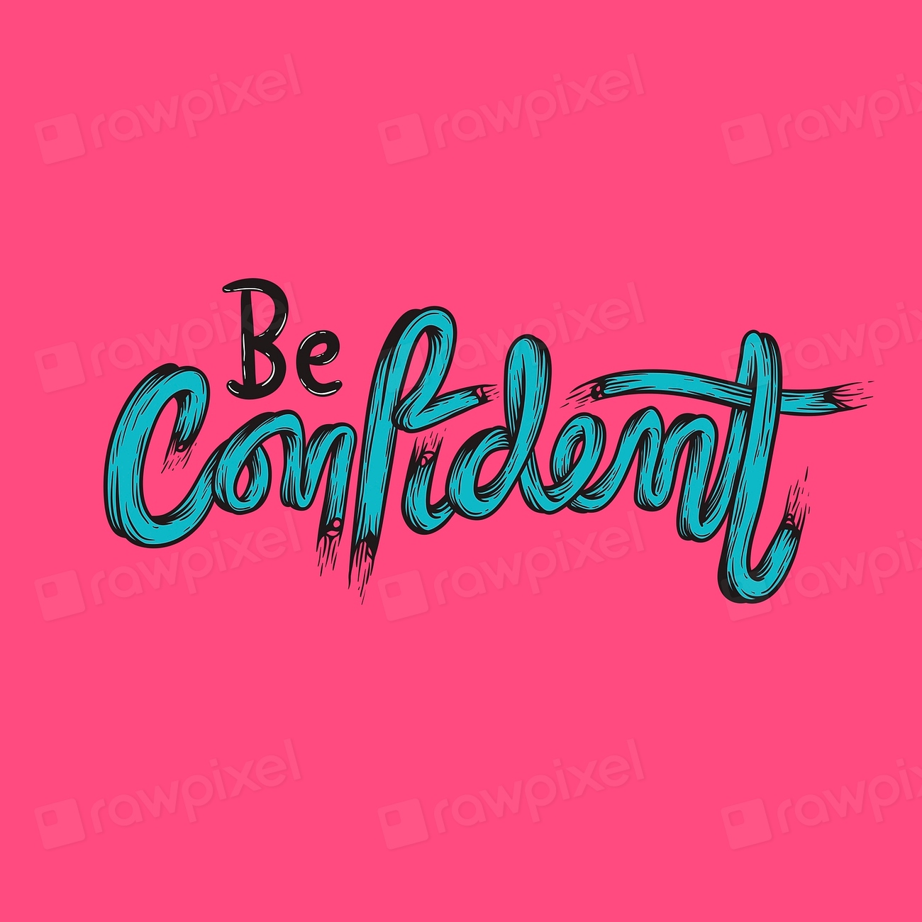 Be confident vector | Premium Vector - rawpixel
