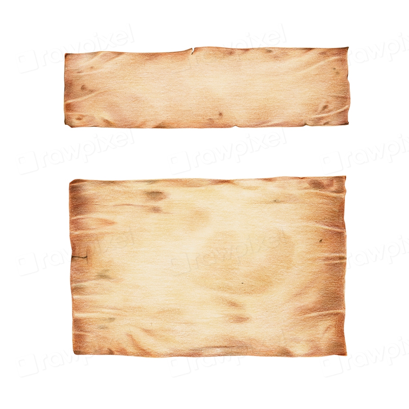 Hand drawn grunge brown paper | Free Photo Illustration - rawpixel