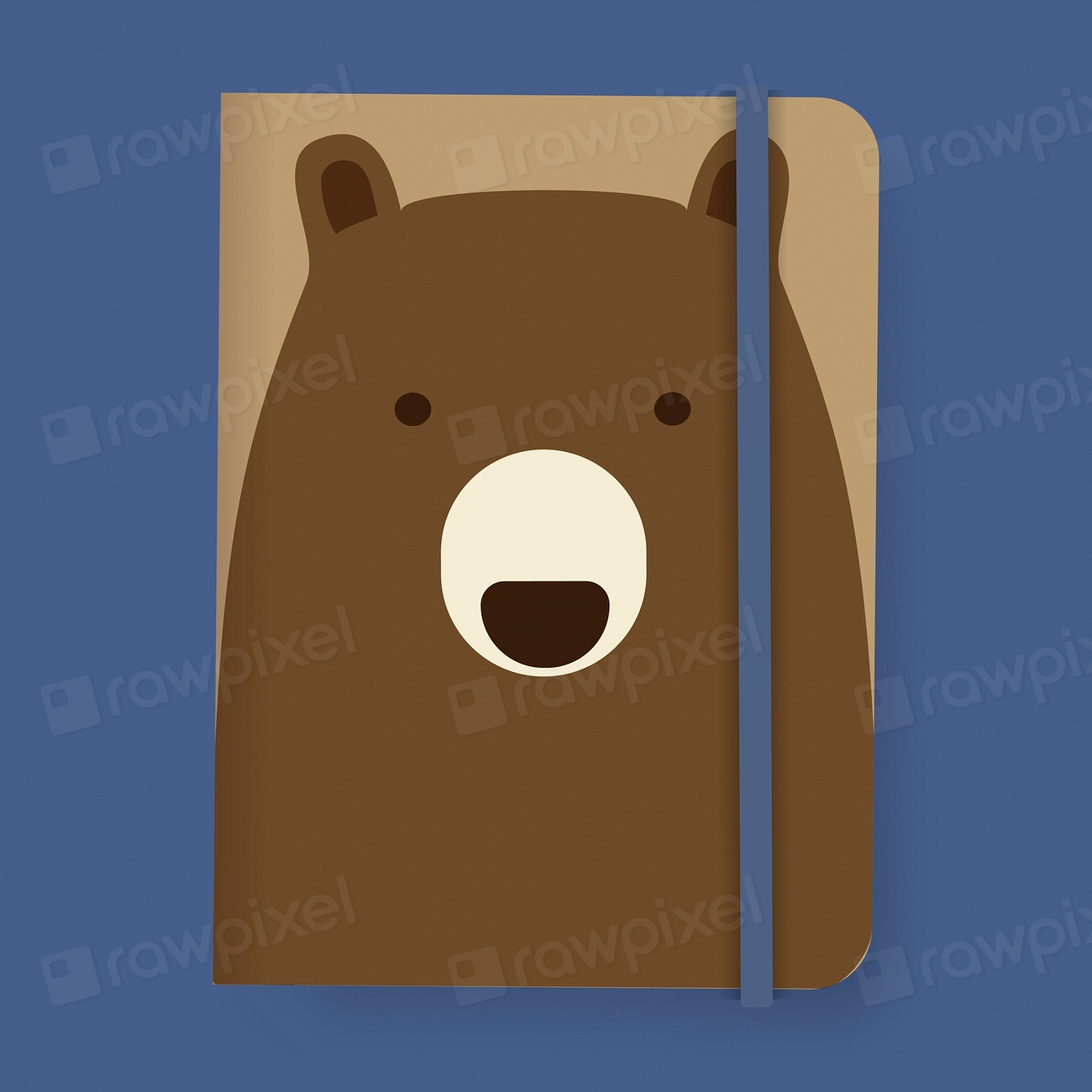 Bear Notebook Graphic Illustration Vector | Premium Vector - rawpixel