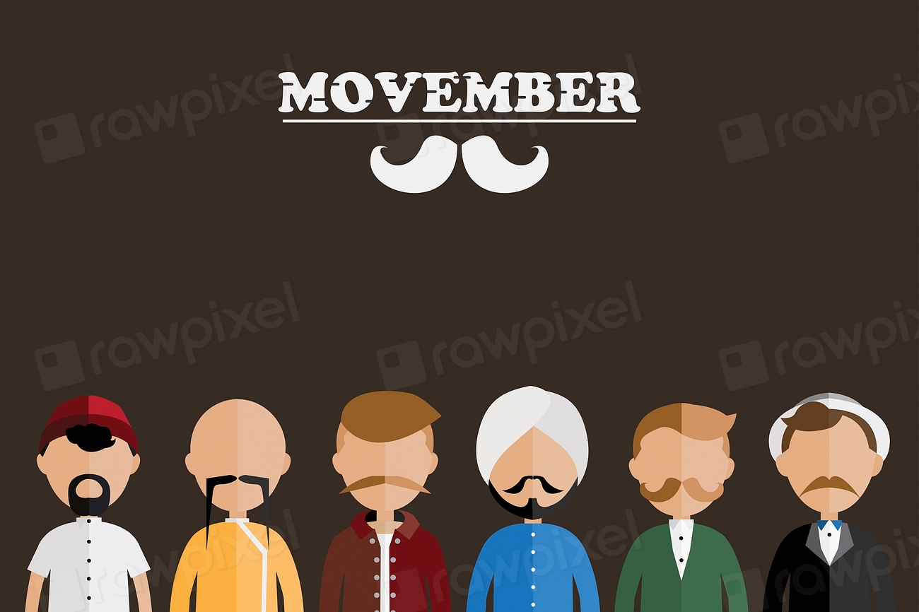 Movember awareness campaign | Premium Photo - rawpixel
