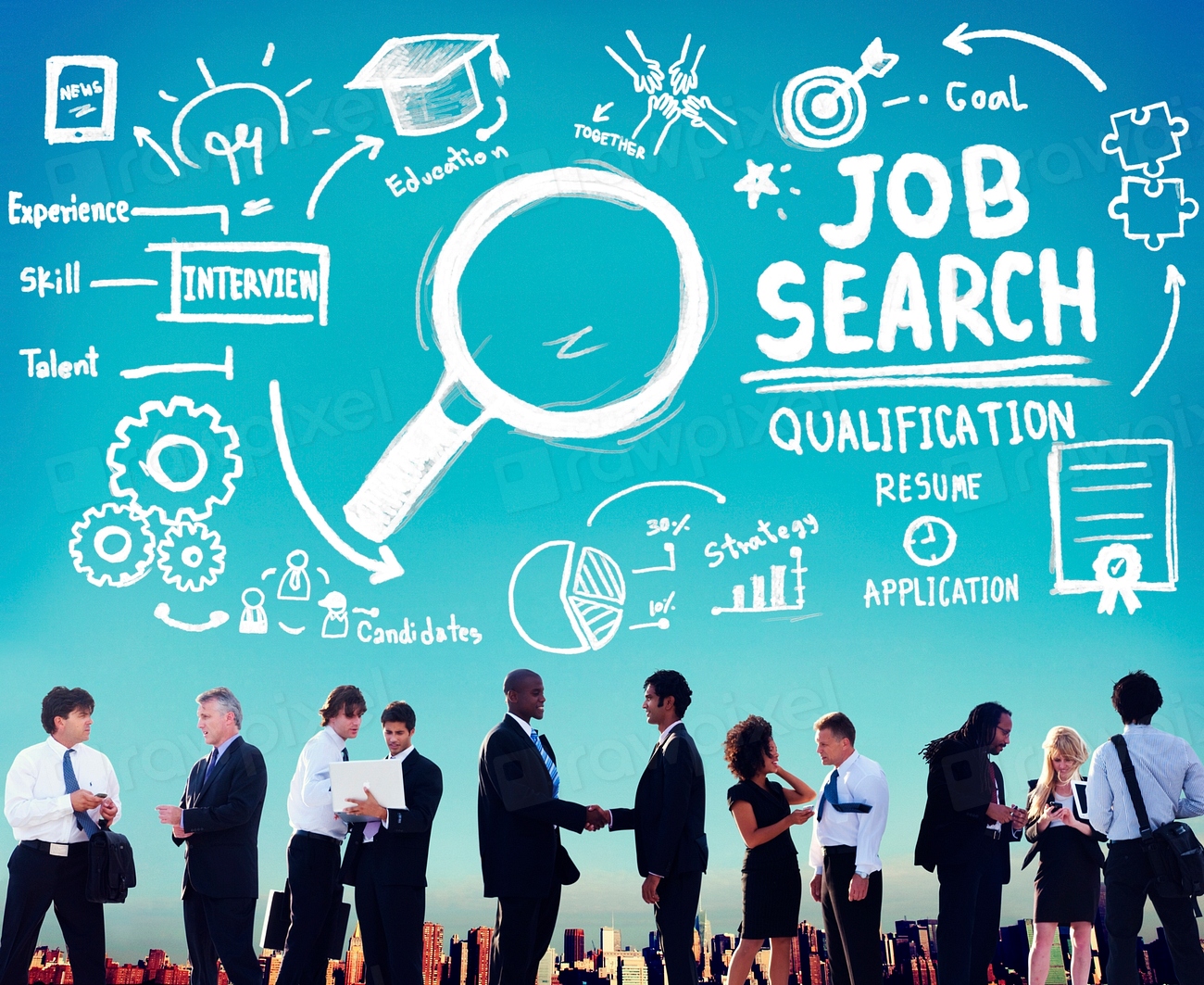 Job Search Qualification Resume Recruitment | Free Photo - rawpixel