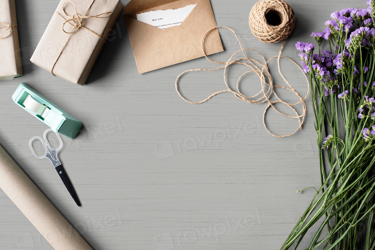 Gift wrapping design space | Premium Photo - rawpixel