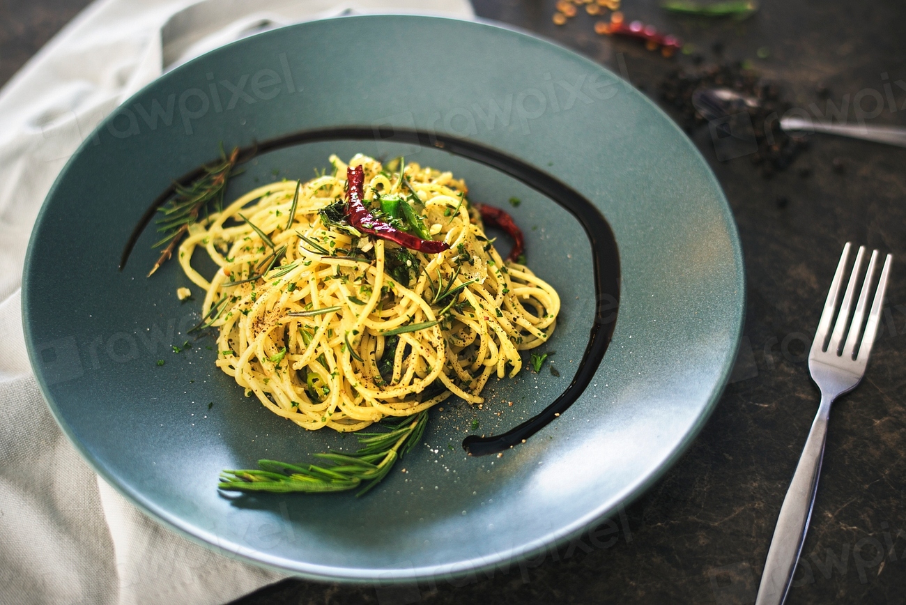 Food styling spaghetti plate closeup | Premium Photo - rawpixel