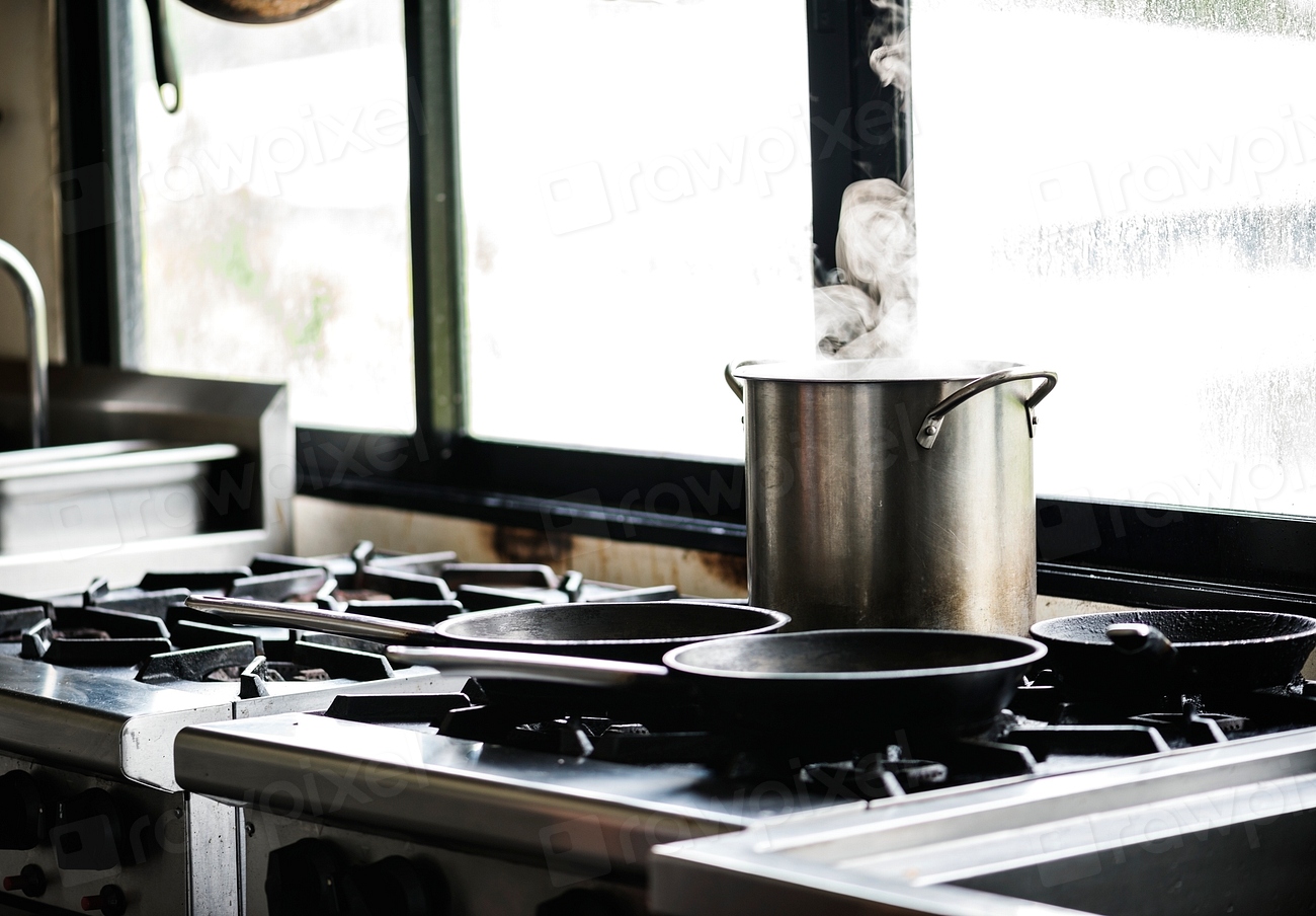 Cooking station in the kitchen | Premium Photo - rawpixel