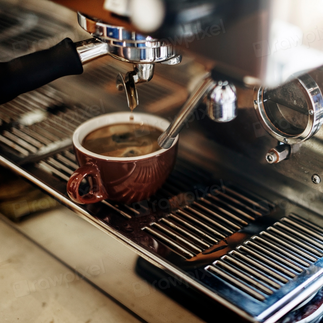 Closeup of coffee machine | Premium Photo - rawpixel