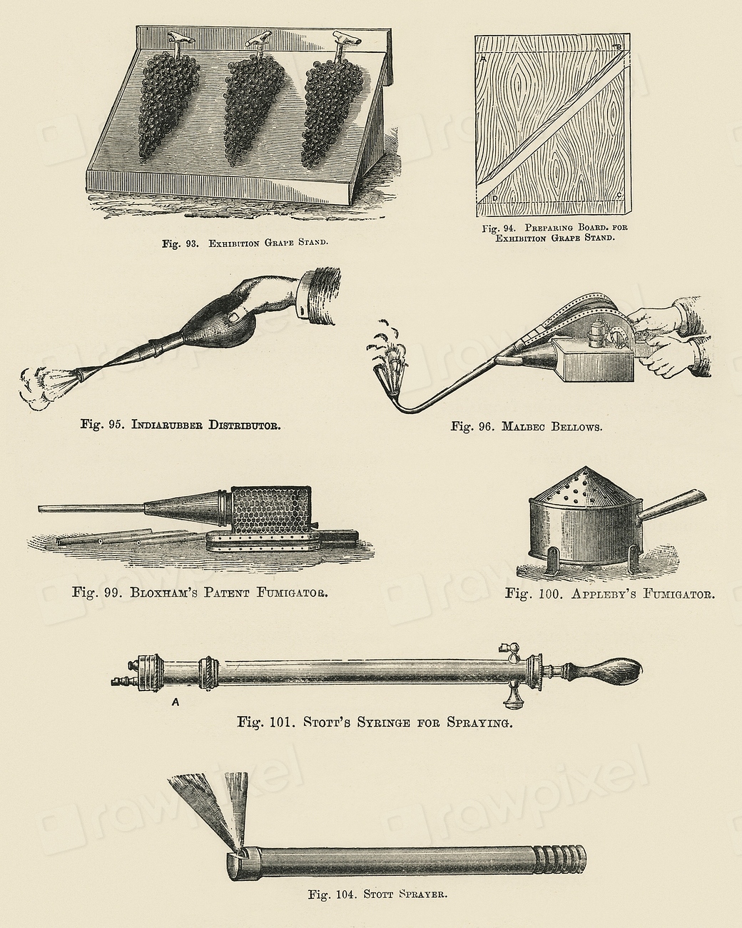 Vintage illustration tools digitally enhanced | Free Photo Illustration ...