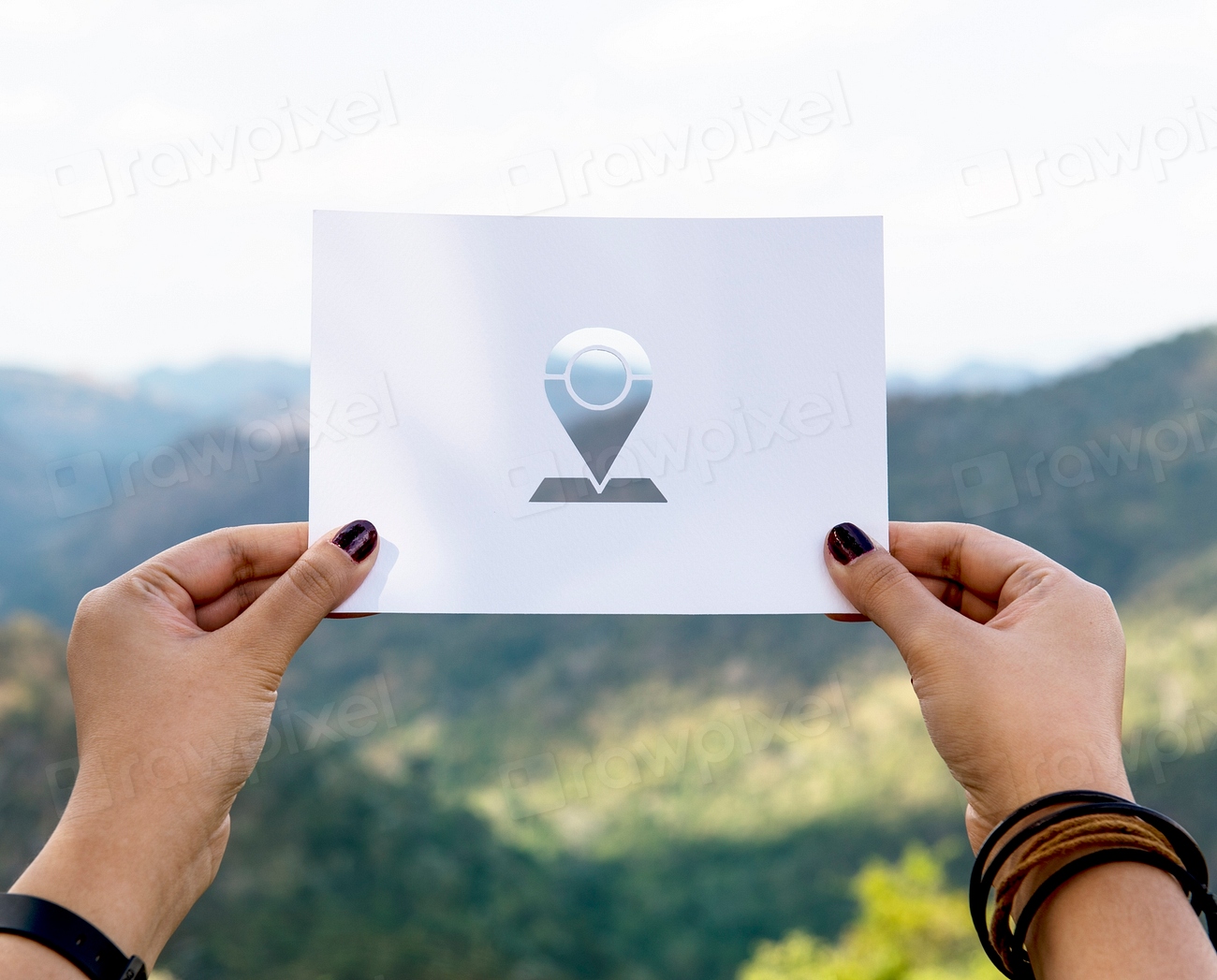 Hand Hold Pin Tag Paper | Free Photo - rawpixel