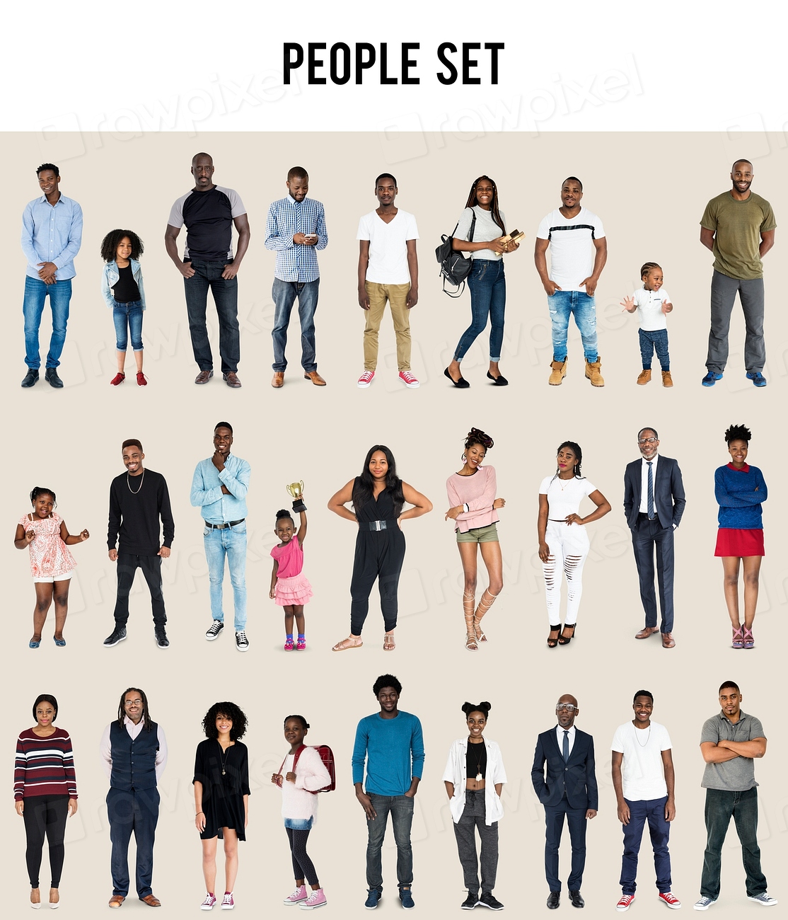 Group of African Descent People | Premium Photo - rawpixel