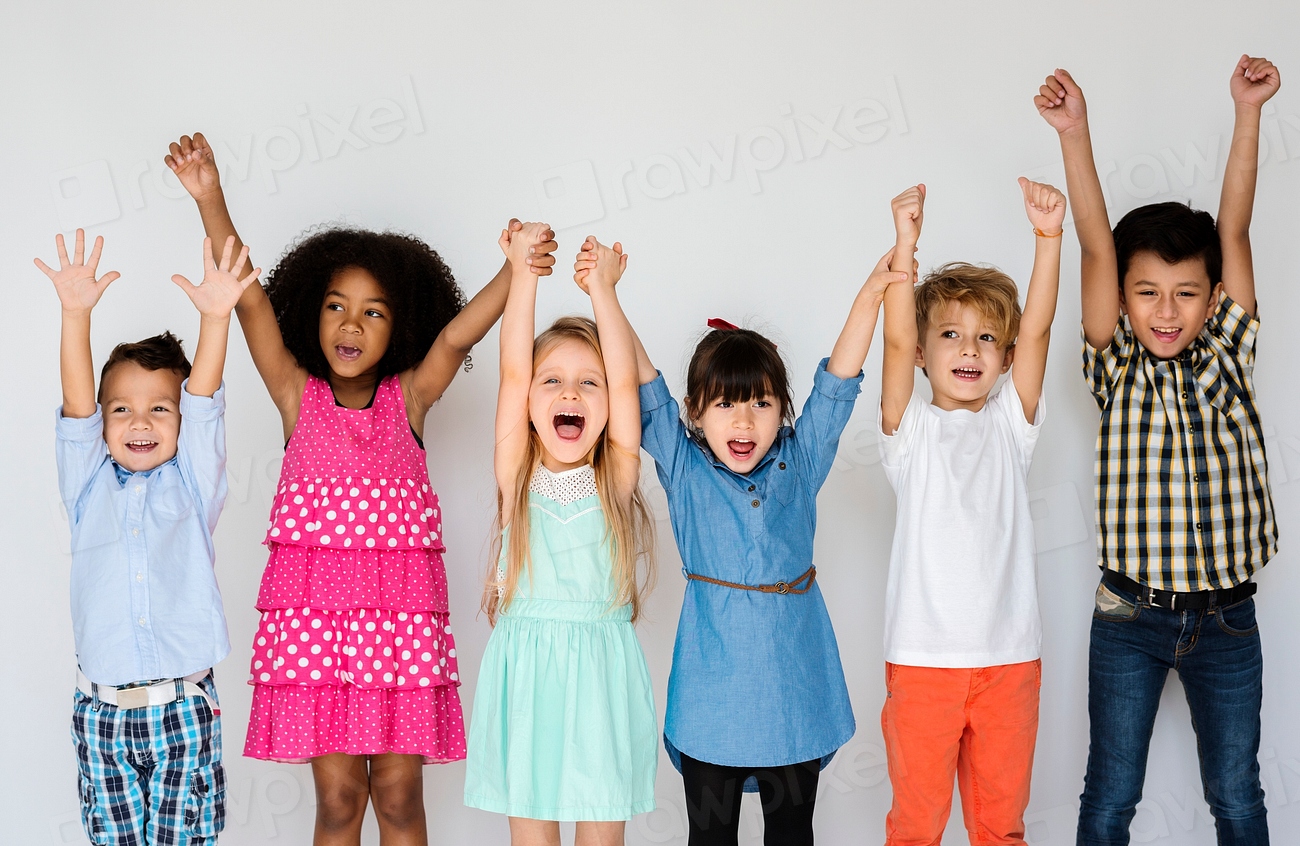 Happy little kids having fun | Free Photo - rawpixel