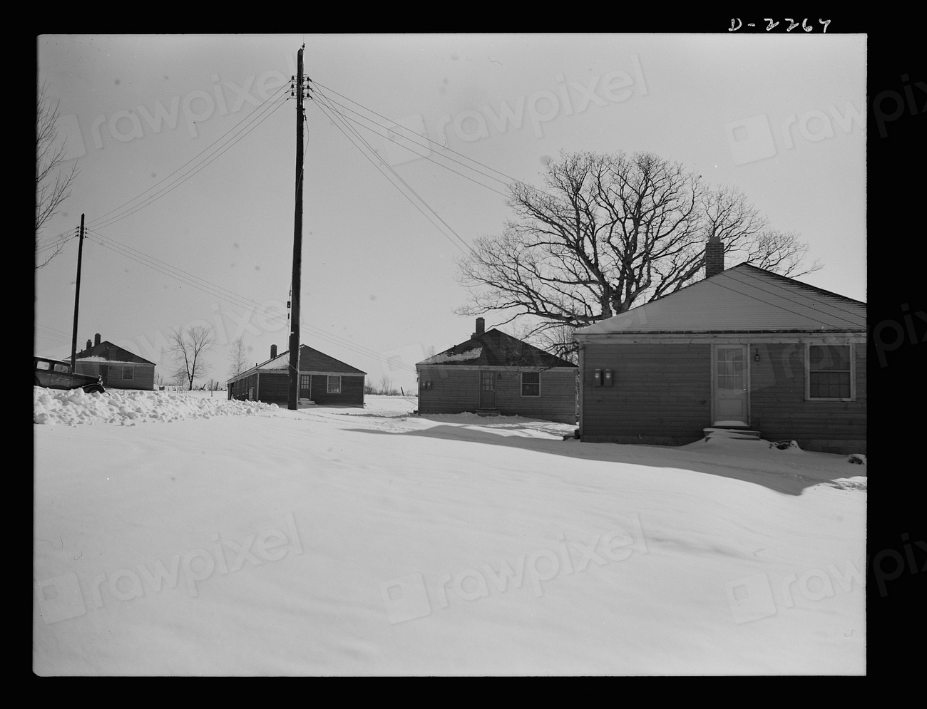 Bantam, Connecticut. War workers' homes. | Free Photo - rawpixel