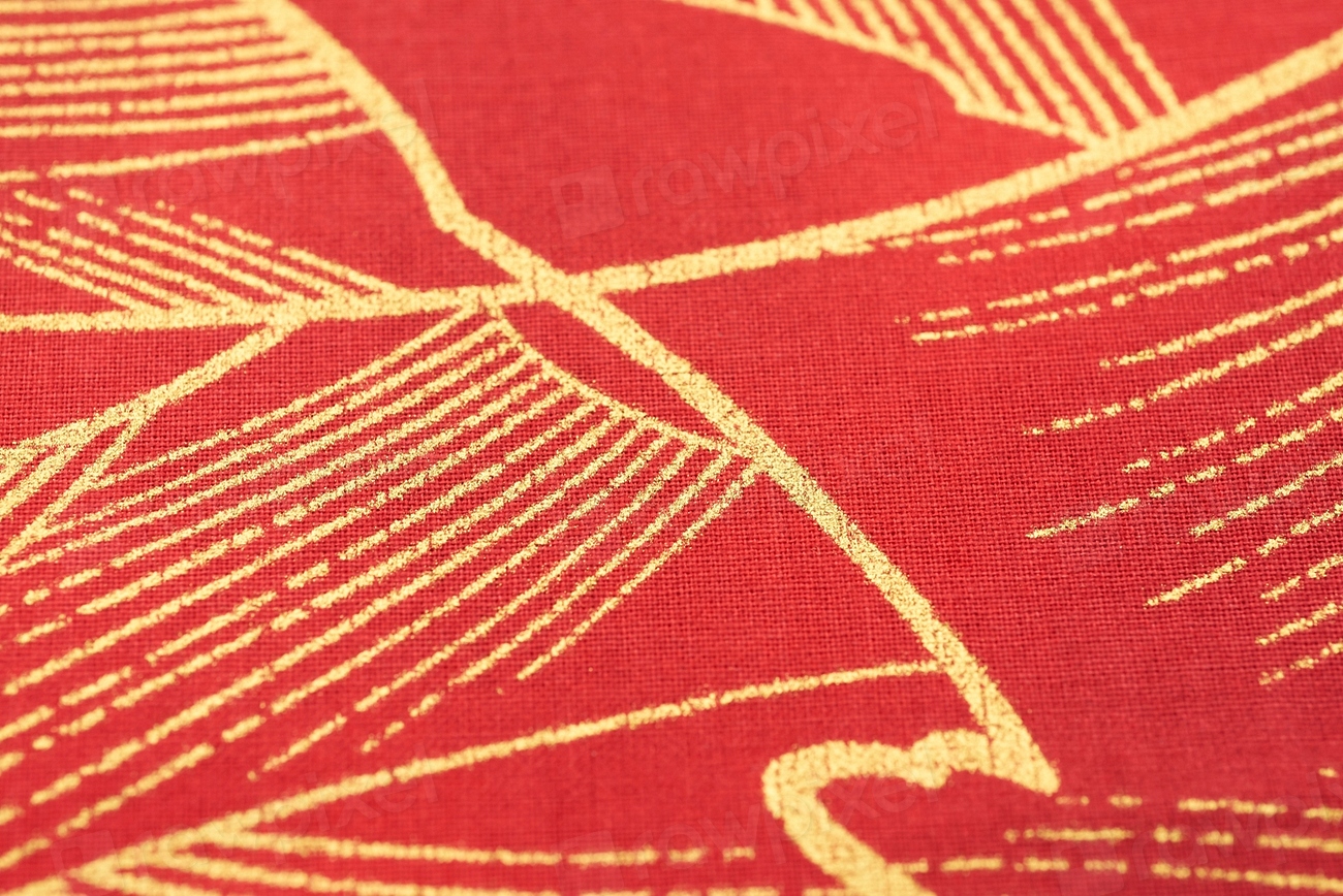 Red and Gold Fabric Texture | Free Photo - rawpixel