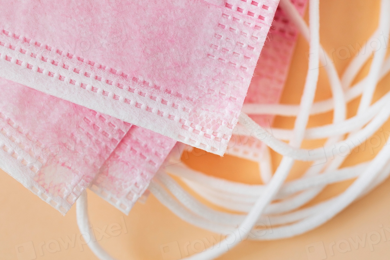 Pink surgical mask collection | Free Photo - rawpixel